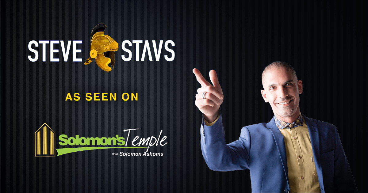 Solomons Temple: How to deal with Sickness & Disease - Steve Stavs
