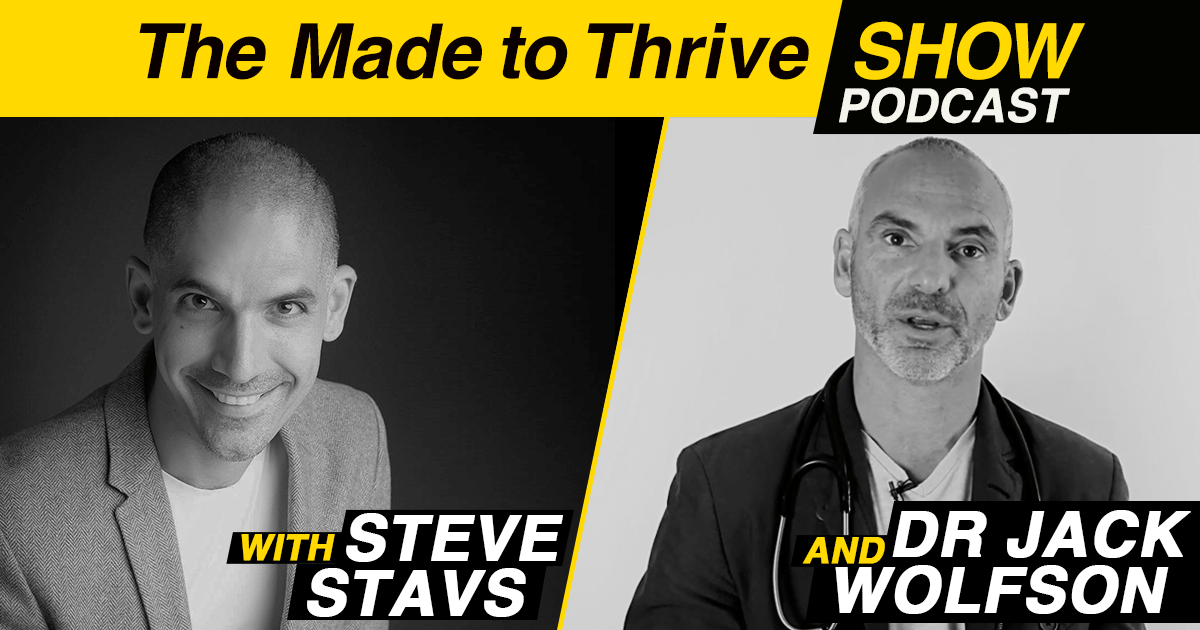 Heart hope & life changing interventions with Dr Jack Wolfson - Steve Stavs