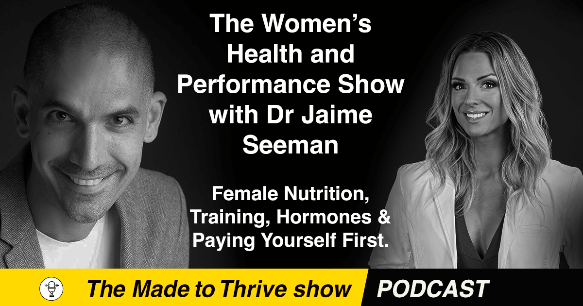 The Women’s Health and Performance Show with Dr Jaime Seeman - Steve Stavs