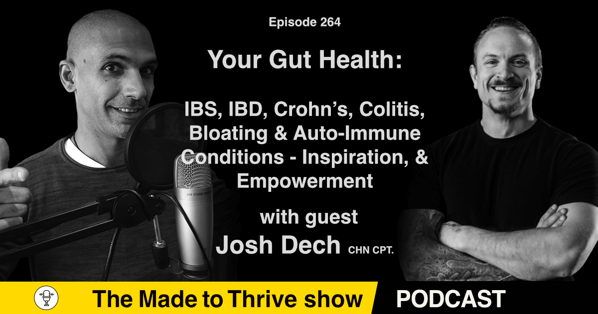Your Gut Health: Inspiration, & Empowerment from Josh Dech CHN CPT ...